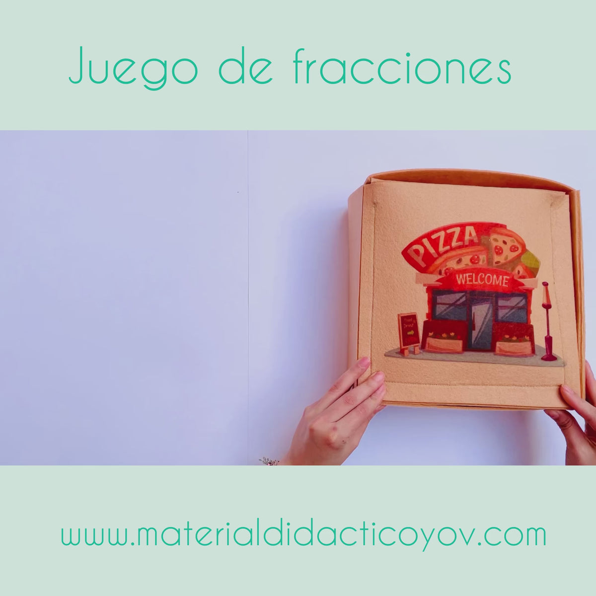 PIZZA FRACCIONES| MATERIAL DIDACTICO YOV